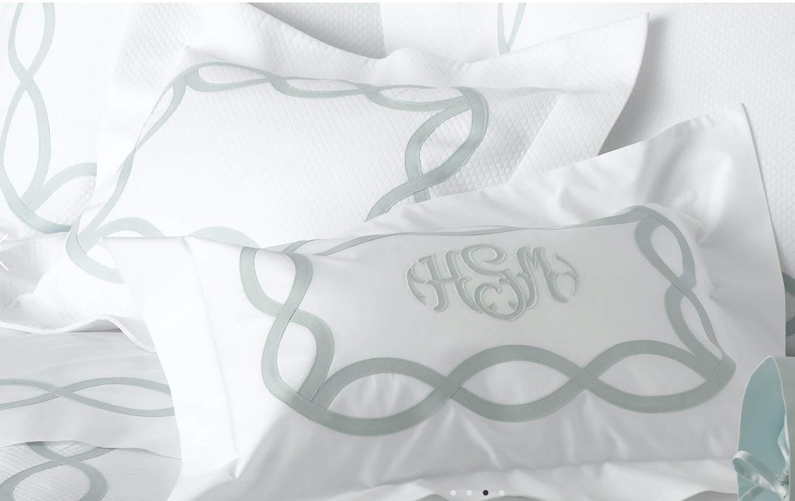 Matouk Swiss Monogram Class B – The Boutique Charleston